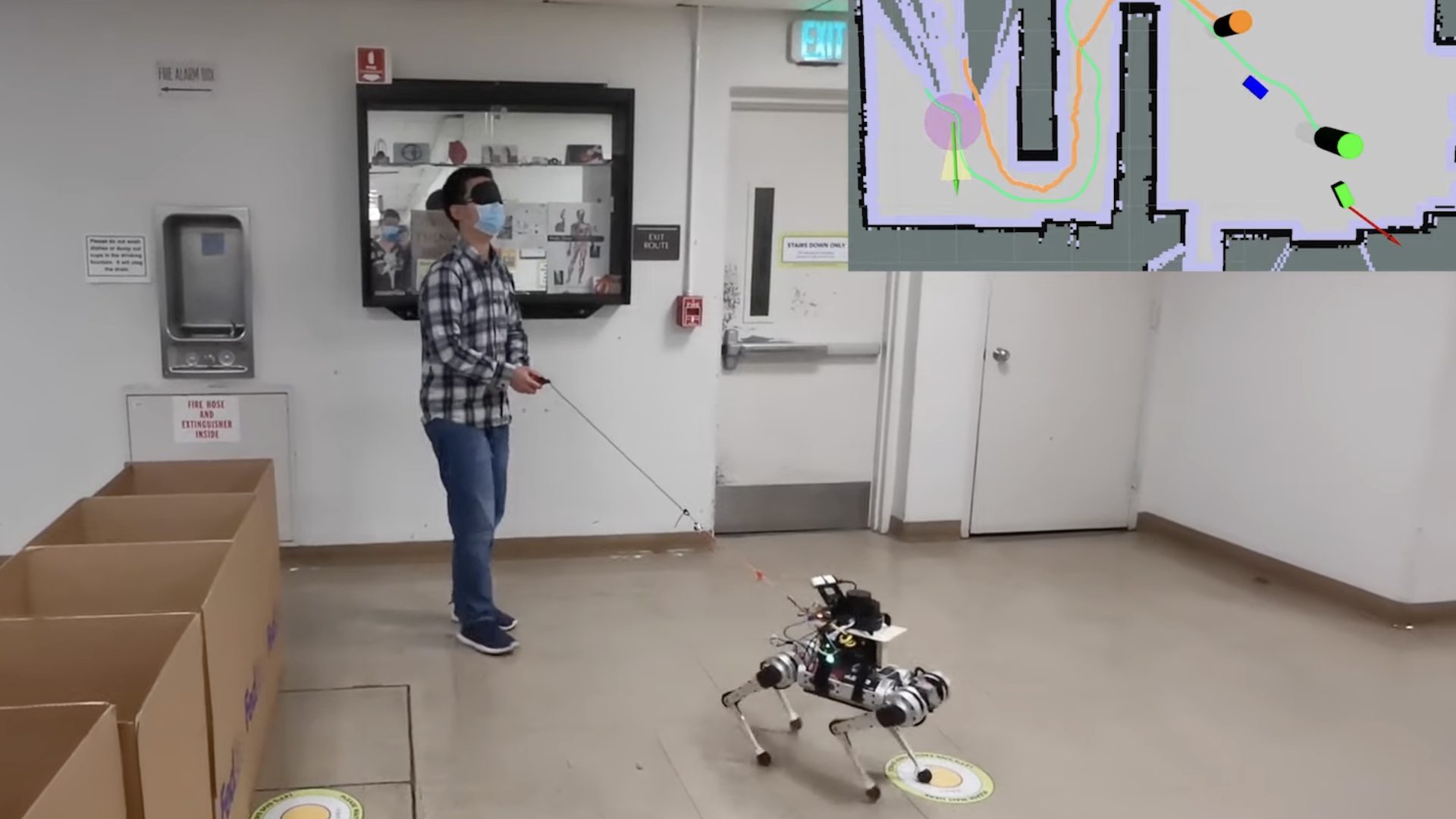 New Robodog Guides the Visually Impaired With Lasers | IE