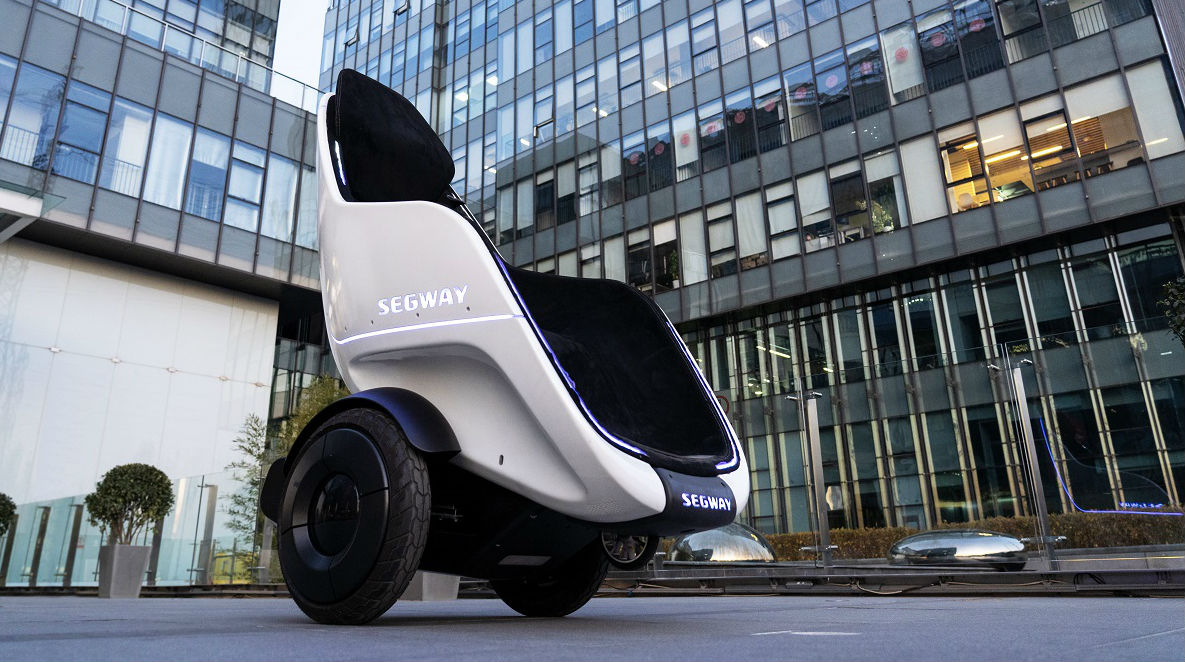 Segway Unveils Self-Balancing Vehicle You Sit In
