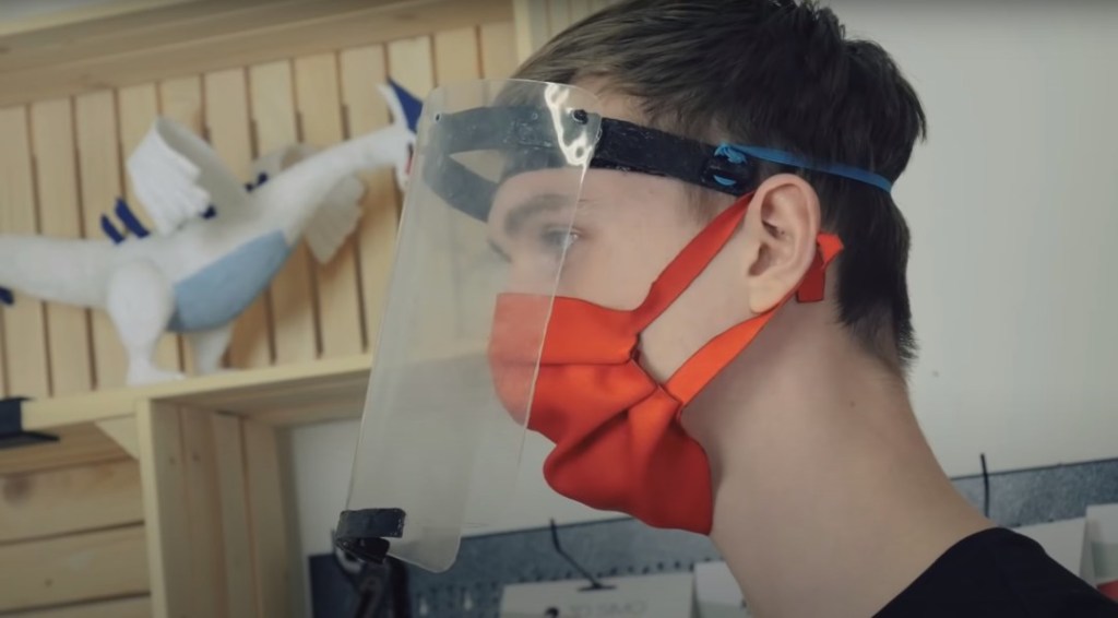 Here Is How to Make Your Very Own 3D-Sculpted Face Mask and Shield