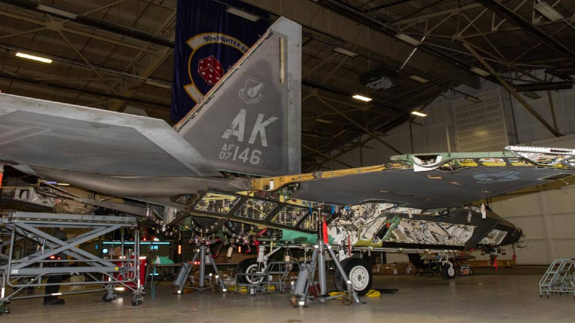 This Beastly F-22 Was Reconstructed After Take Off Incident