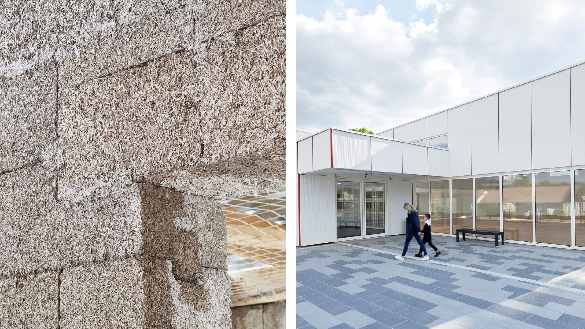 France Built the World's First Carbon-Negative Public Building Made of Hemp