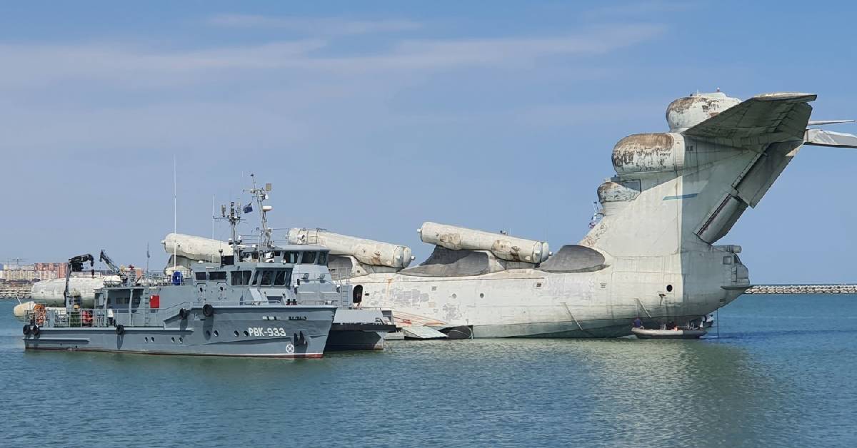 Russia Is Museumizing Its Only Missile-Carrying Ekranoplan for All to See