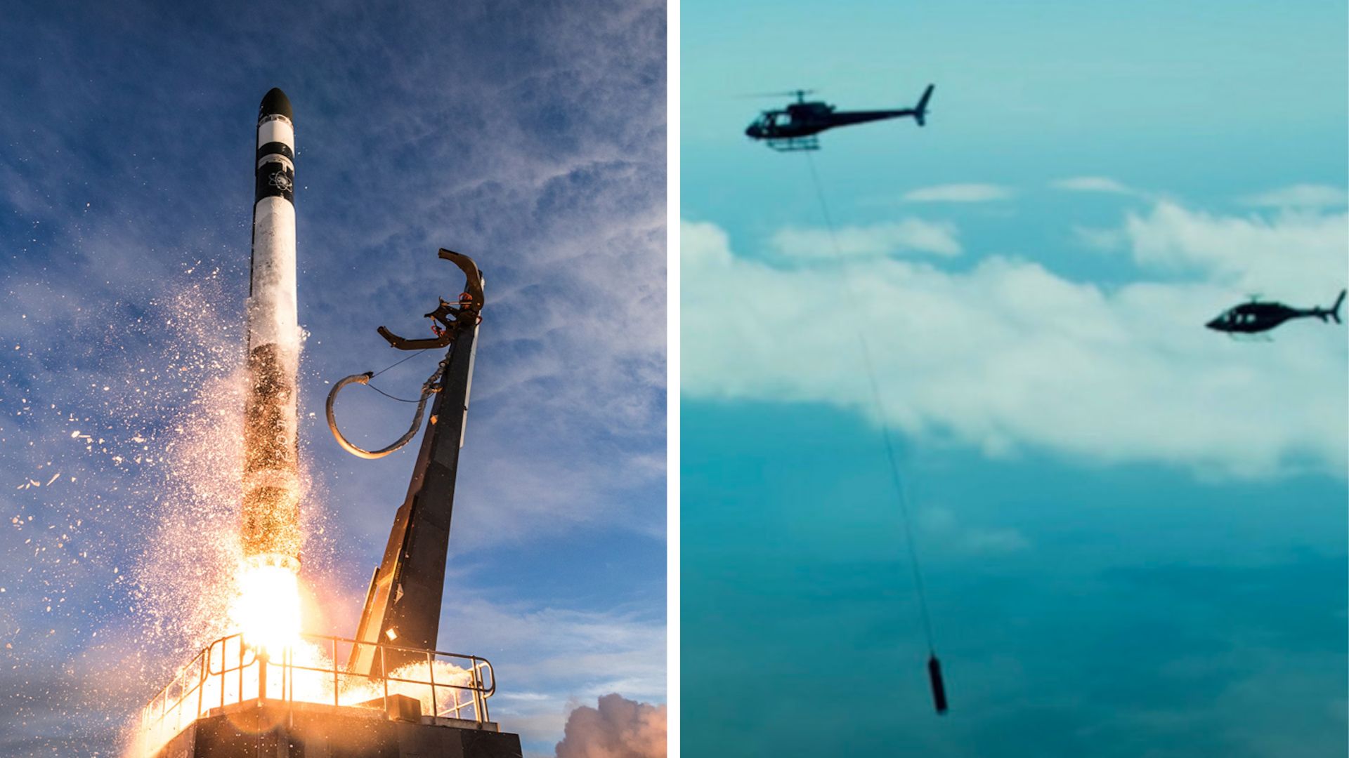 Sikorsky S-92 helicopter will attempt to capture the Electron first ...