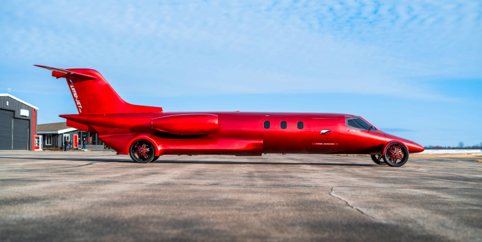 Private Jet Transformed into a Seriously Cool Limo-Jet Is Going on Sale