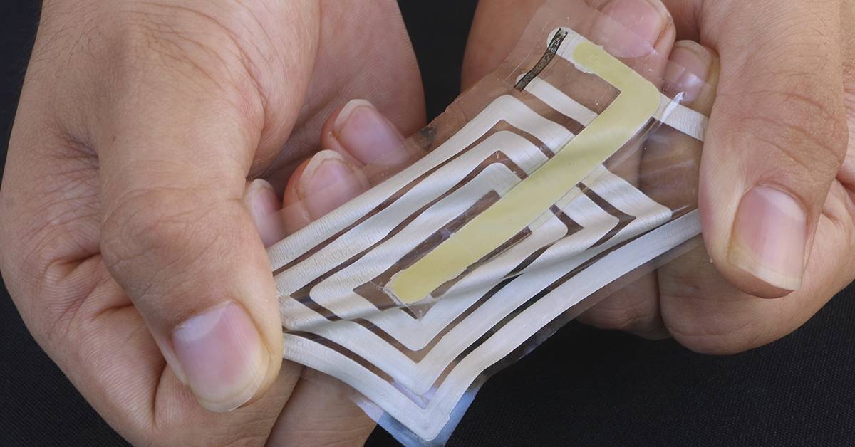 These Band-aid-Like Wireless Sensors Track Your Health