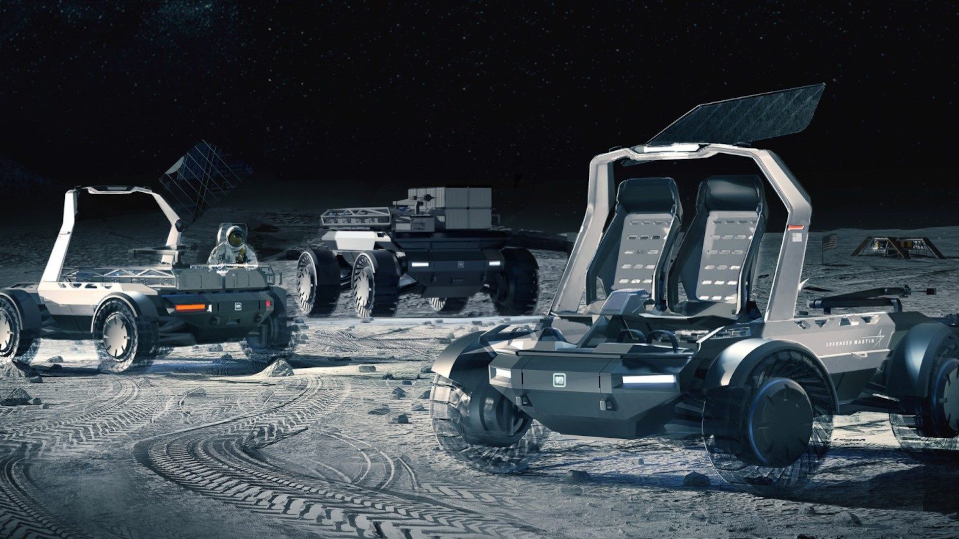 General Motors and Lockheed Martin will develop electric moon rovers ...