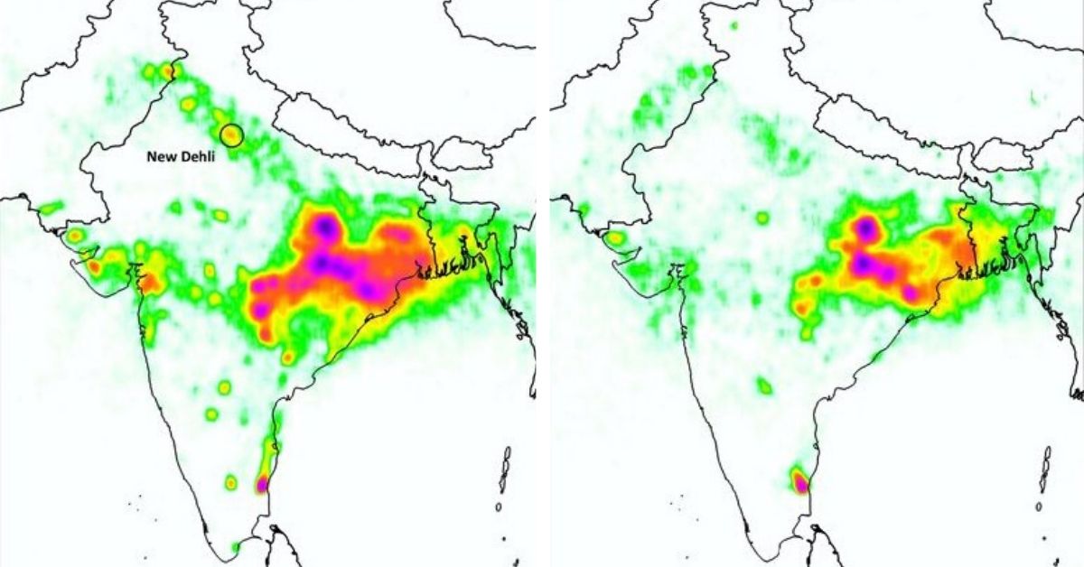 Sulfur Dioxide Levels Over India Dramatically Drop After The Lockdown