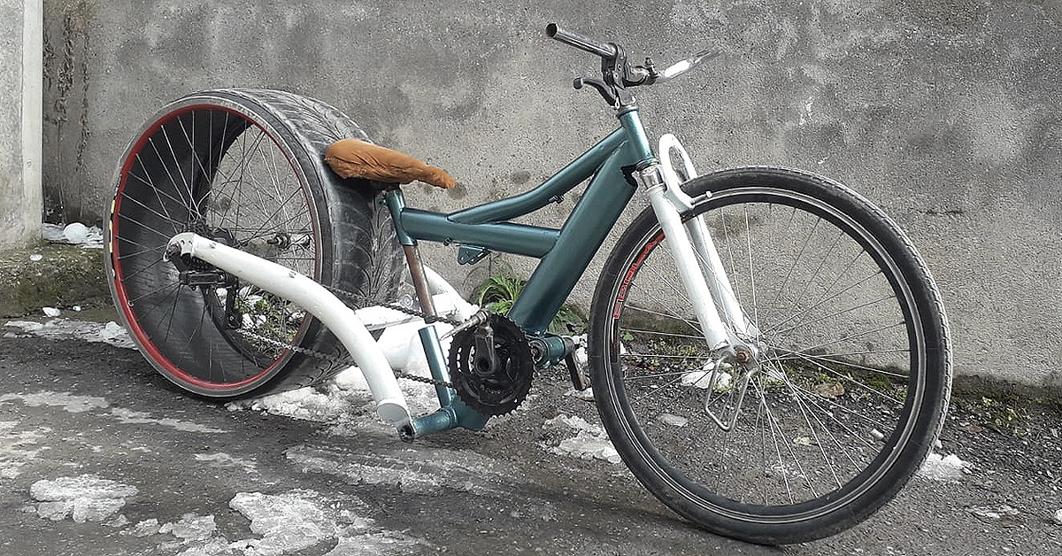Students Build Bicycles Out of Car Tires and Scraps | IE