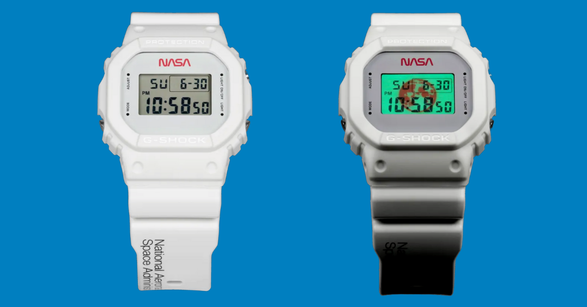 Casio Has Debuted NASA-Themed G-Shock Watch