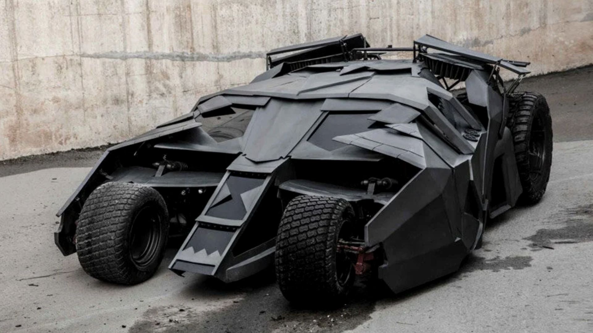 The world's first functioning electric Batmobile is ready to fight crime
