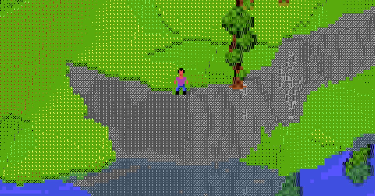 Check out This Impressive 3D Online Game, Fully Made in ASCII