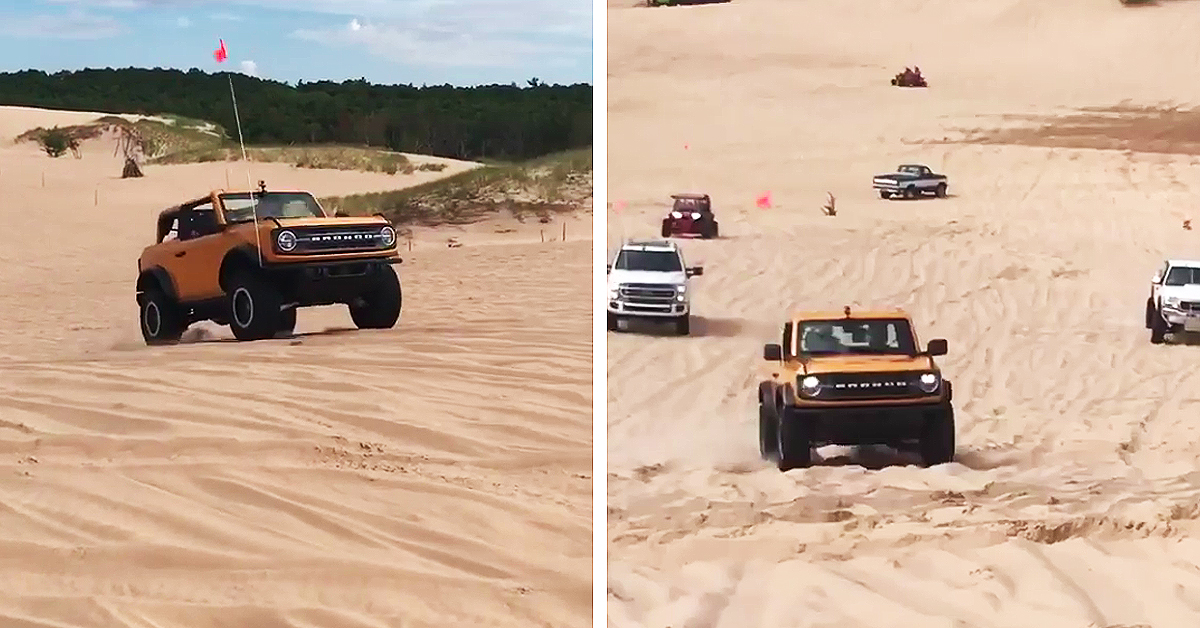 First Footage of Resurrected Ford Bronco Taking On Sand Dunes is Out