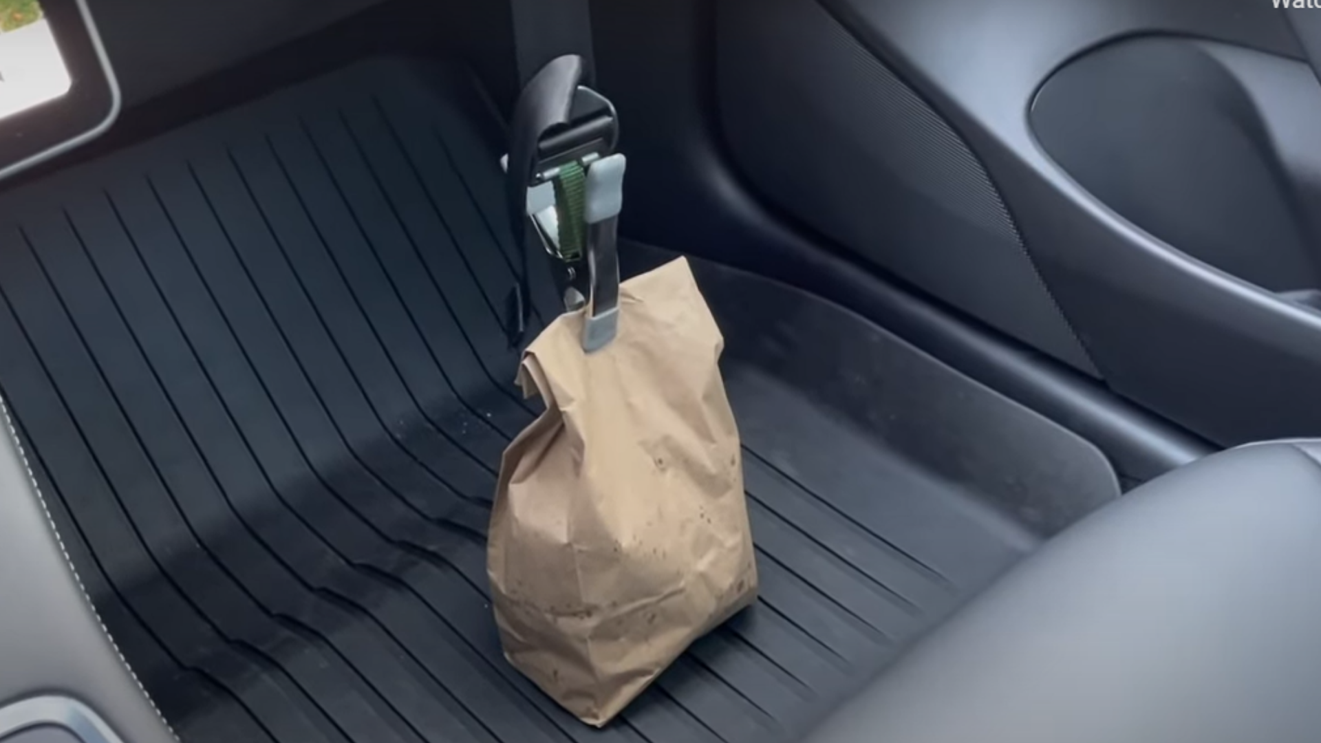 Meet BAGO: A Seatbelt for Bags Can Help You Concentrate on the Road