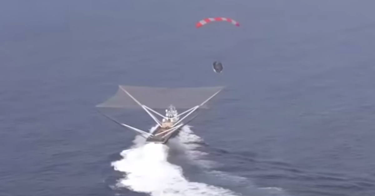 SpaceX Catches Both Fairing Halves For the First Time Post-Launch