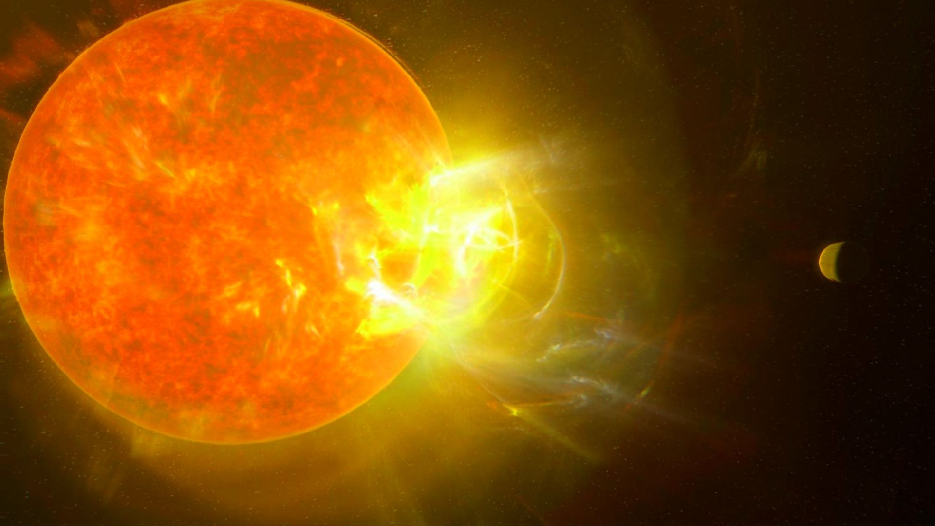 A Colossal Flare May Have Just Wiped Out Alien Life on Another Planet