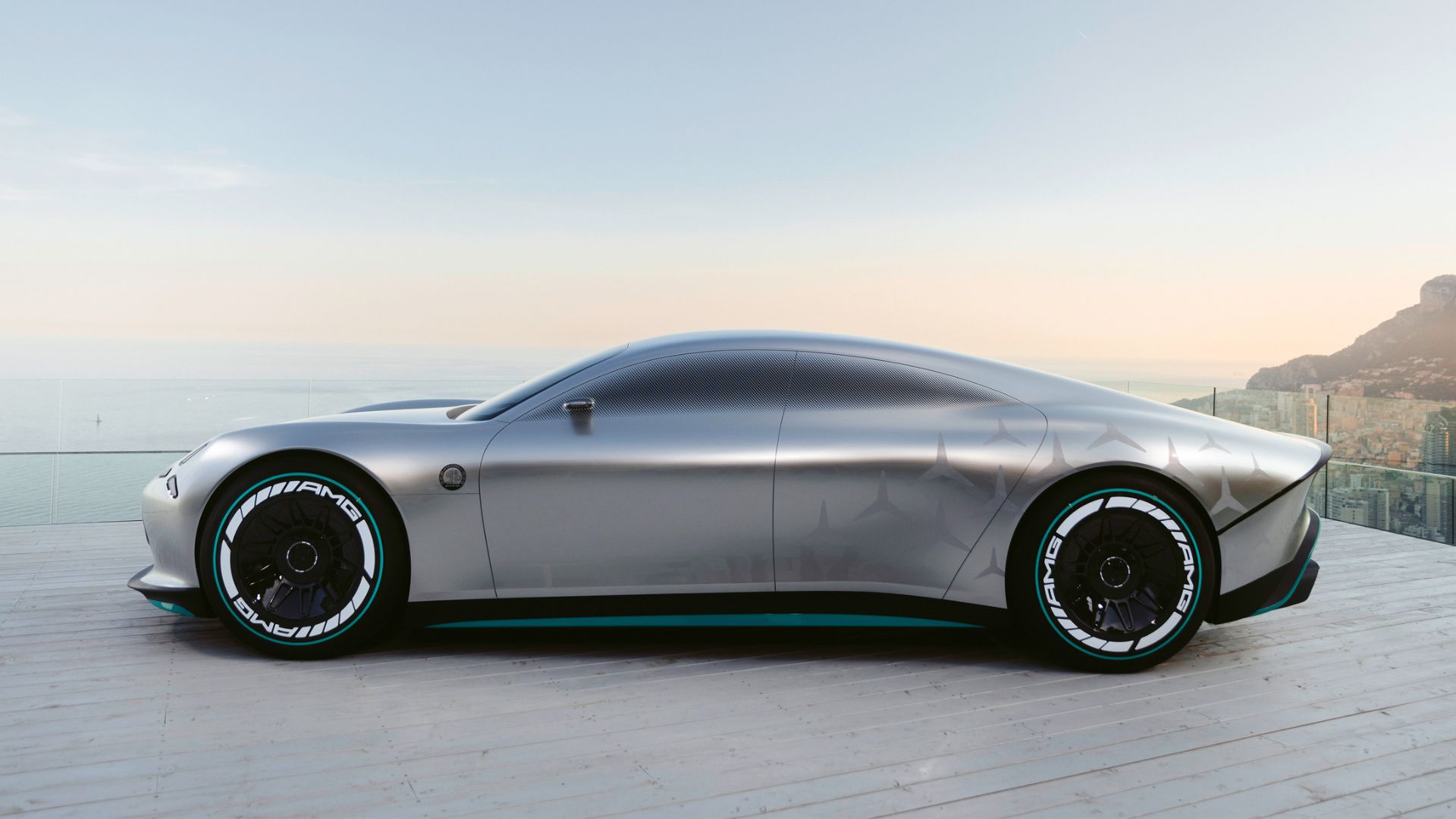 Mercedes Electric Car: Mercedes has revealed its Vision AMG concept car