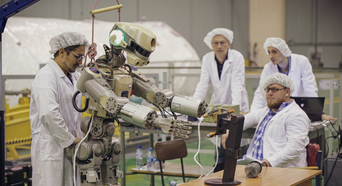 Russia's Humanoid Robot Finally Arrives to the International Space Station