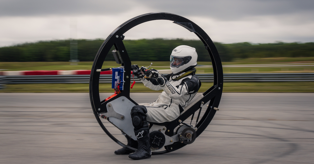 Duke University Engineers Build the World's Fastest Electric Monowheel
