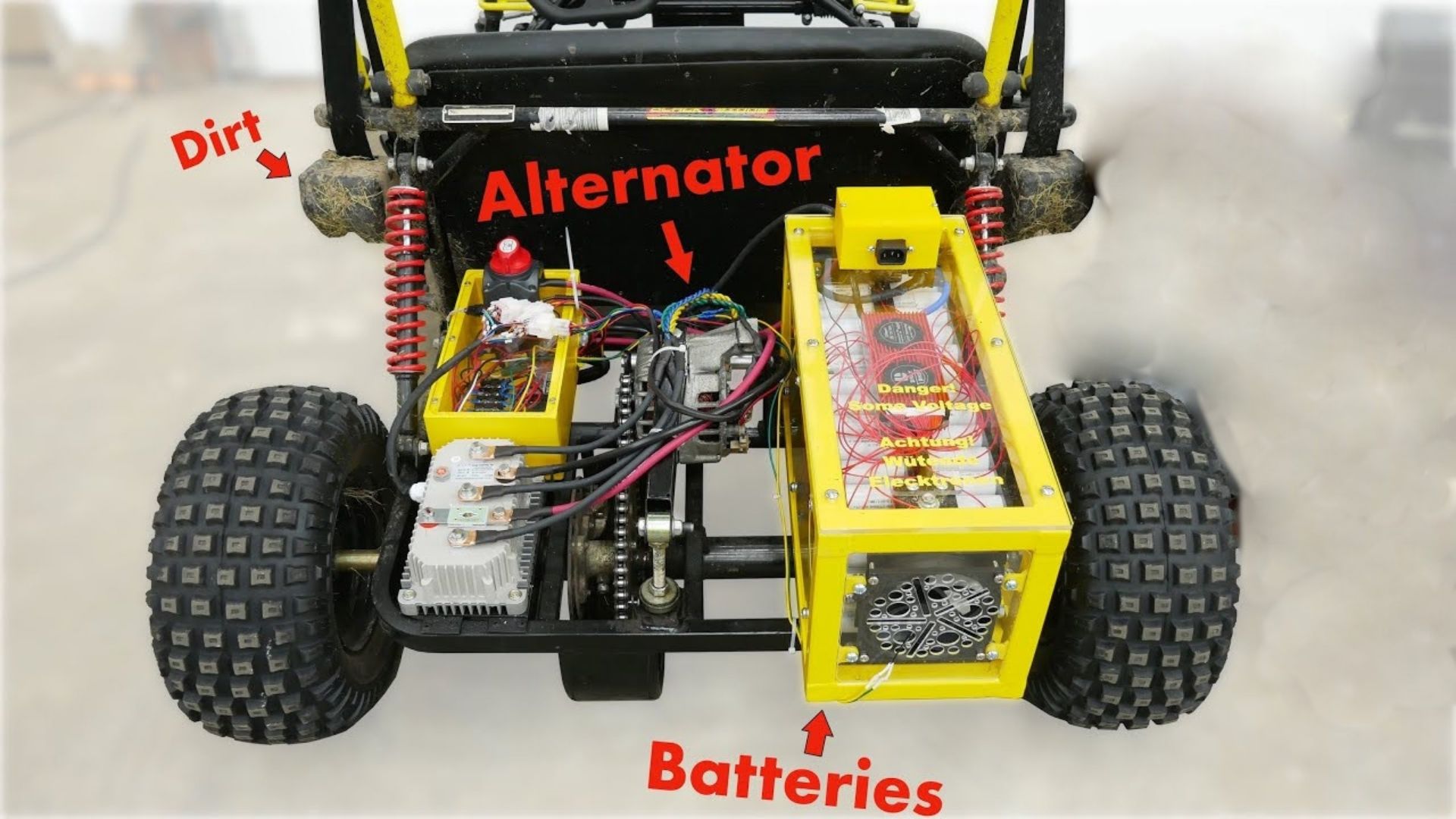 A DIY Inventor Converted a Gas Go-Kart Into Electric. But Does It Work?