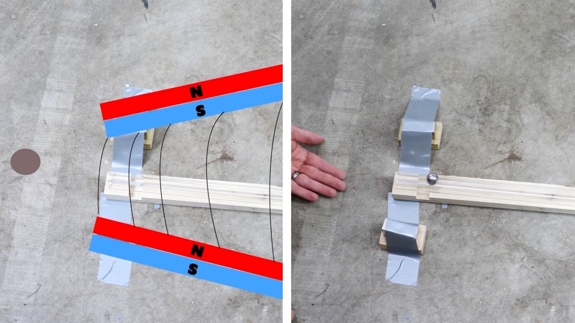 How a Simple Magnetic Overunity Toy Works